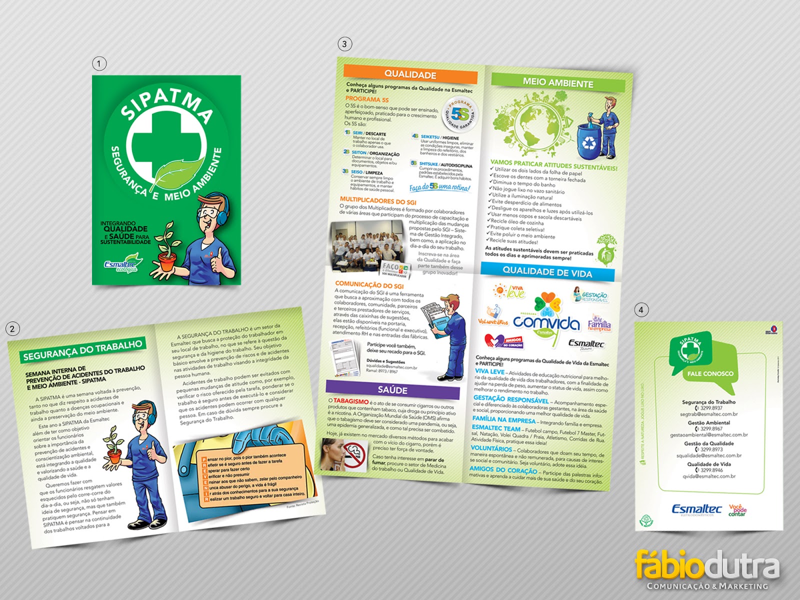 Fabio Dutra ::: Comunicação & Marketing: Folder Sipatma 2011