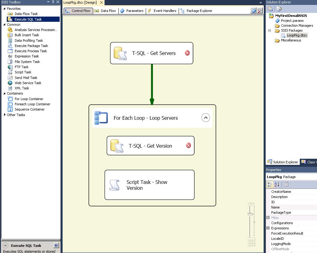 SQL Stuff: Denali SSIS: Loop through a list of servers SQL Stuff: Denali SSIS: Loop through a list of servers