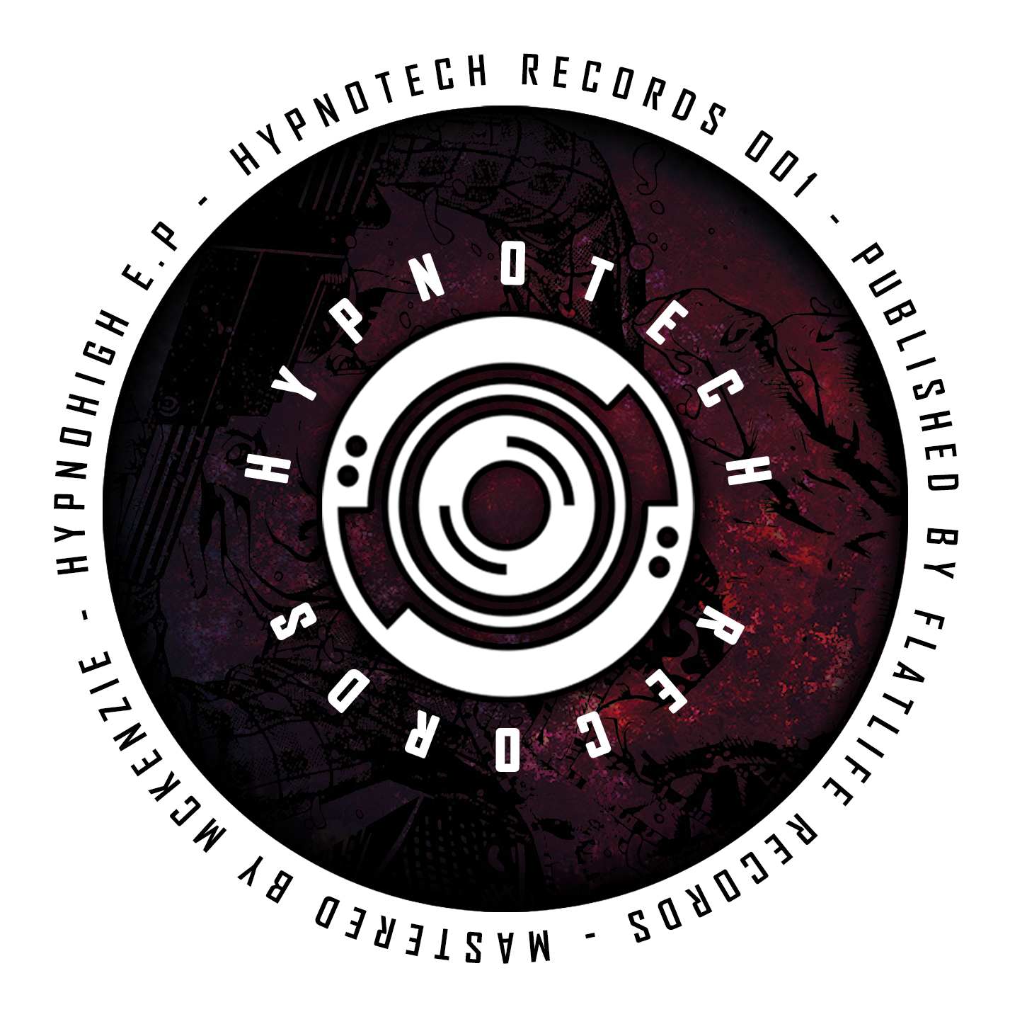 BRAND NEW TECHNO/ACID VINYL LABEL 'HYPNOTECH RECORDS'