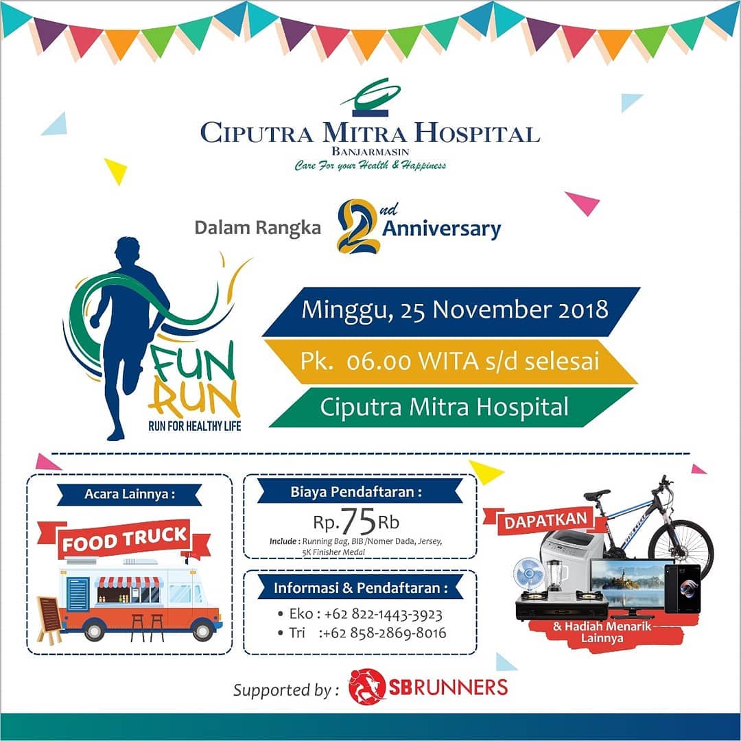 Ciputra Mitra Hospital – Fun Run • 2018 – LariKu.info