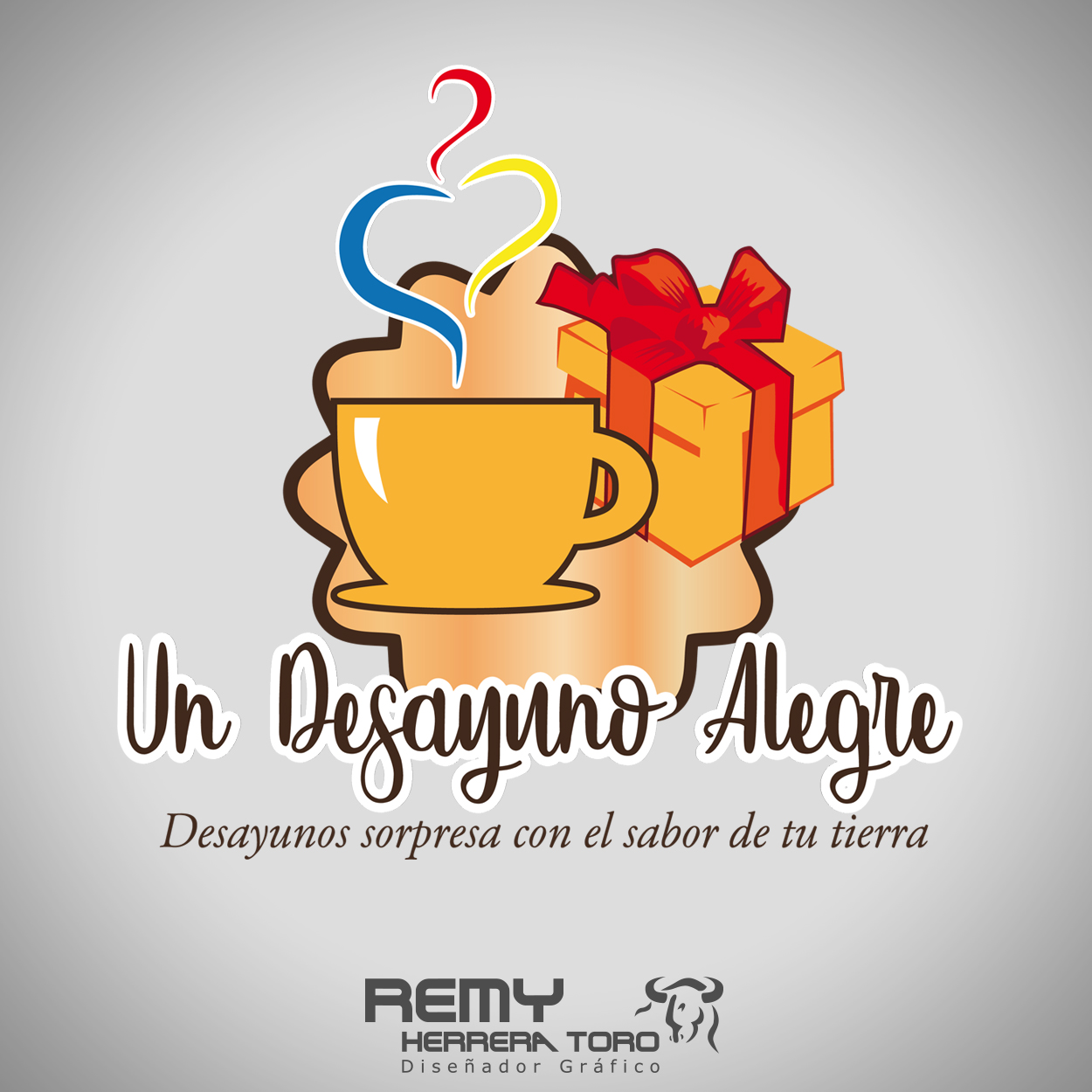 Remy Herrera - Diseñador Gráfico: Diseño de logotipo // Un Desayuno Alegre