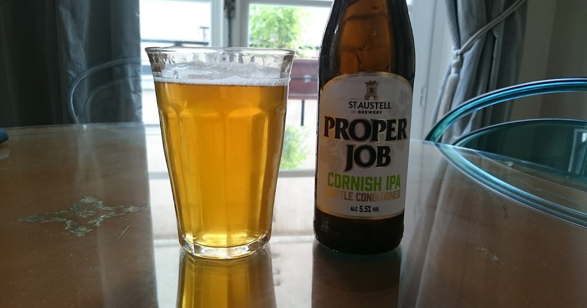 Ulkohuone: Proper Job Cornish IPA by St Austell Brewery