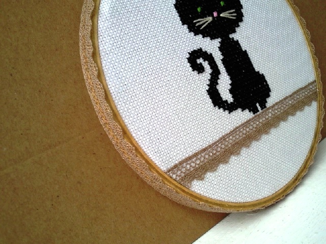 vintage time: Tablouri gherghef/cusute manual