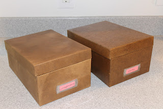 Sneak Peek- Stained Photo Boxes | Bella Caiden