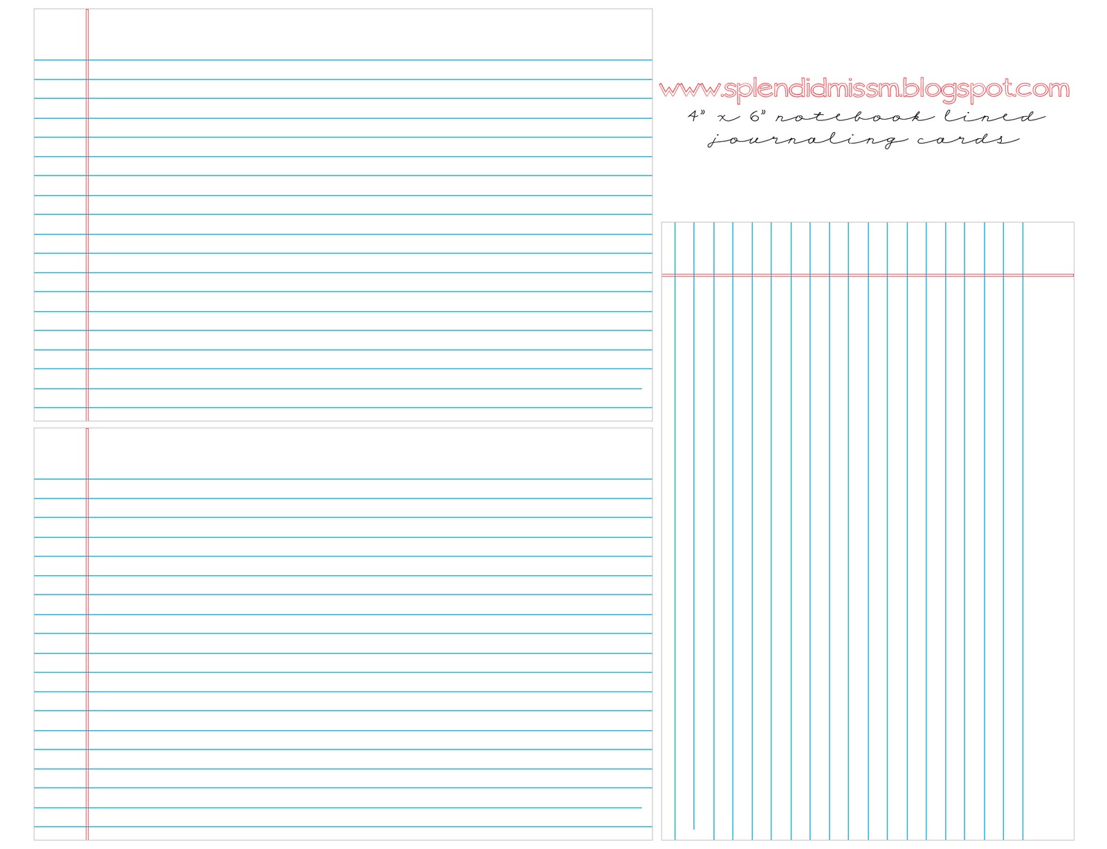 Project Life Freebies - where home + art collide