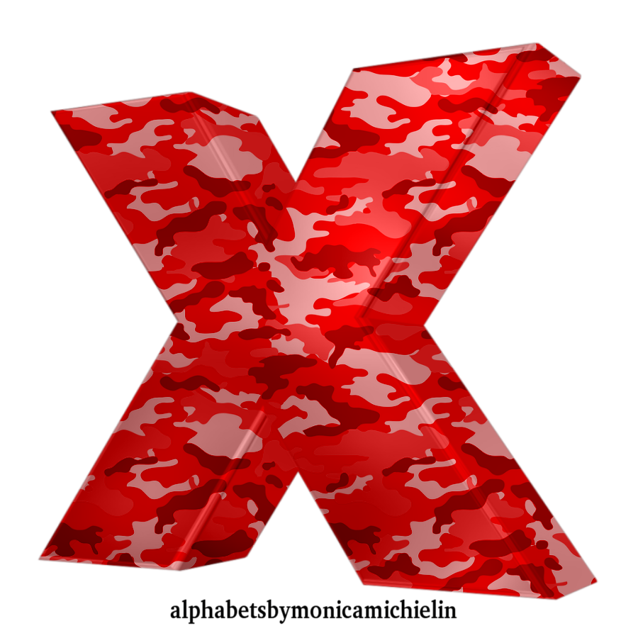 Camouflage Free Png : RED CAMOUFLAGE ALPHABET PNG, ALFABETO CAMUFLADO ...