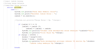 Sitti Muhartini: Tutorial Sederhana Menggunakan Switch Case Pada Java NetBeans