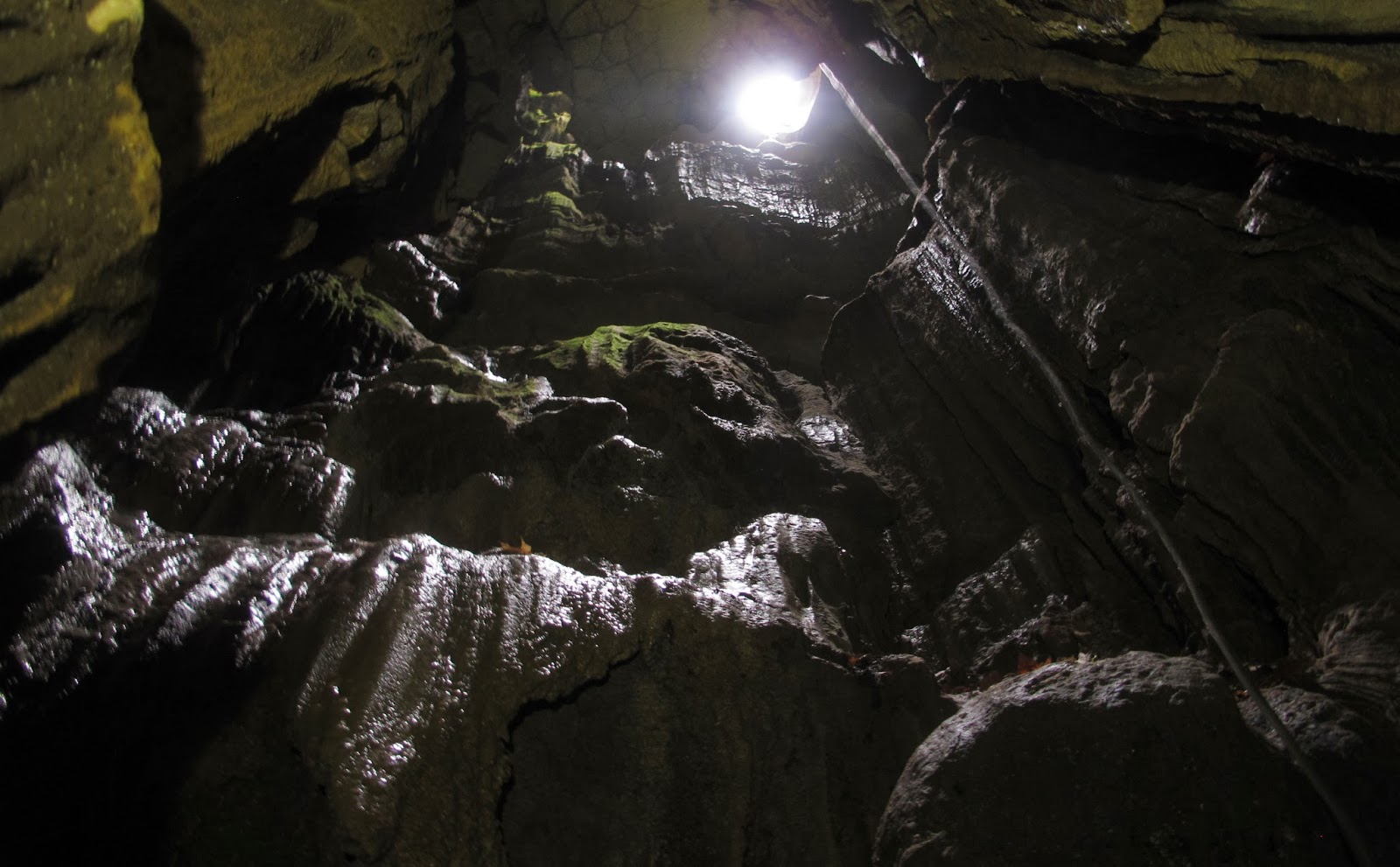 CREVICE PIT, EASY PIT, COON CAVE - ADAM HAYDOCK