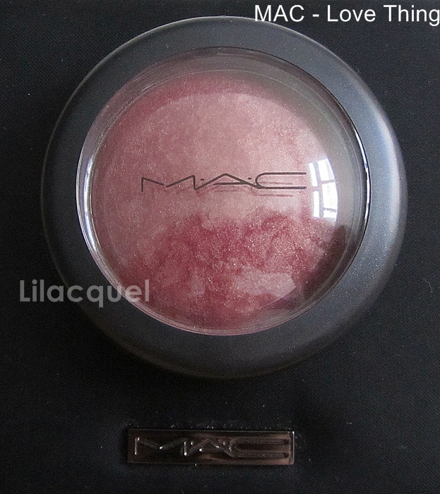 Lilacquel: Resenha: Blush Love Thing - Mineralize – MAC
