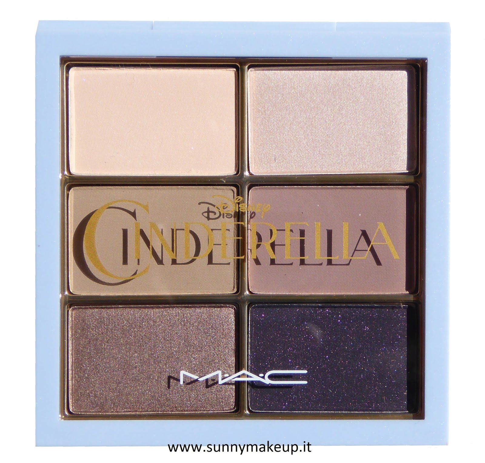 MAC - Cinderella: Swatches e review della palette Stroke of Midnight ...