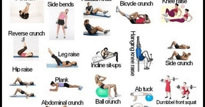 Great Abdominal Exercises - 5 Great Abdominal Exercises ~ multiple fitness
