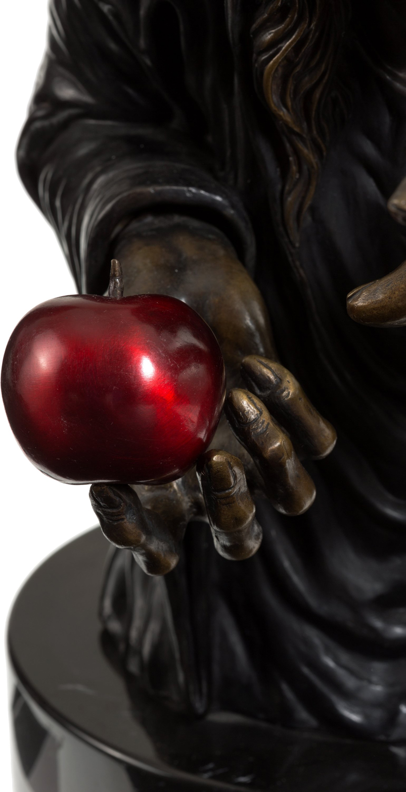 Filmic Light - Snow White Archive: 1995 Bronze Statue of Old Witch