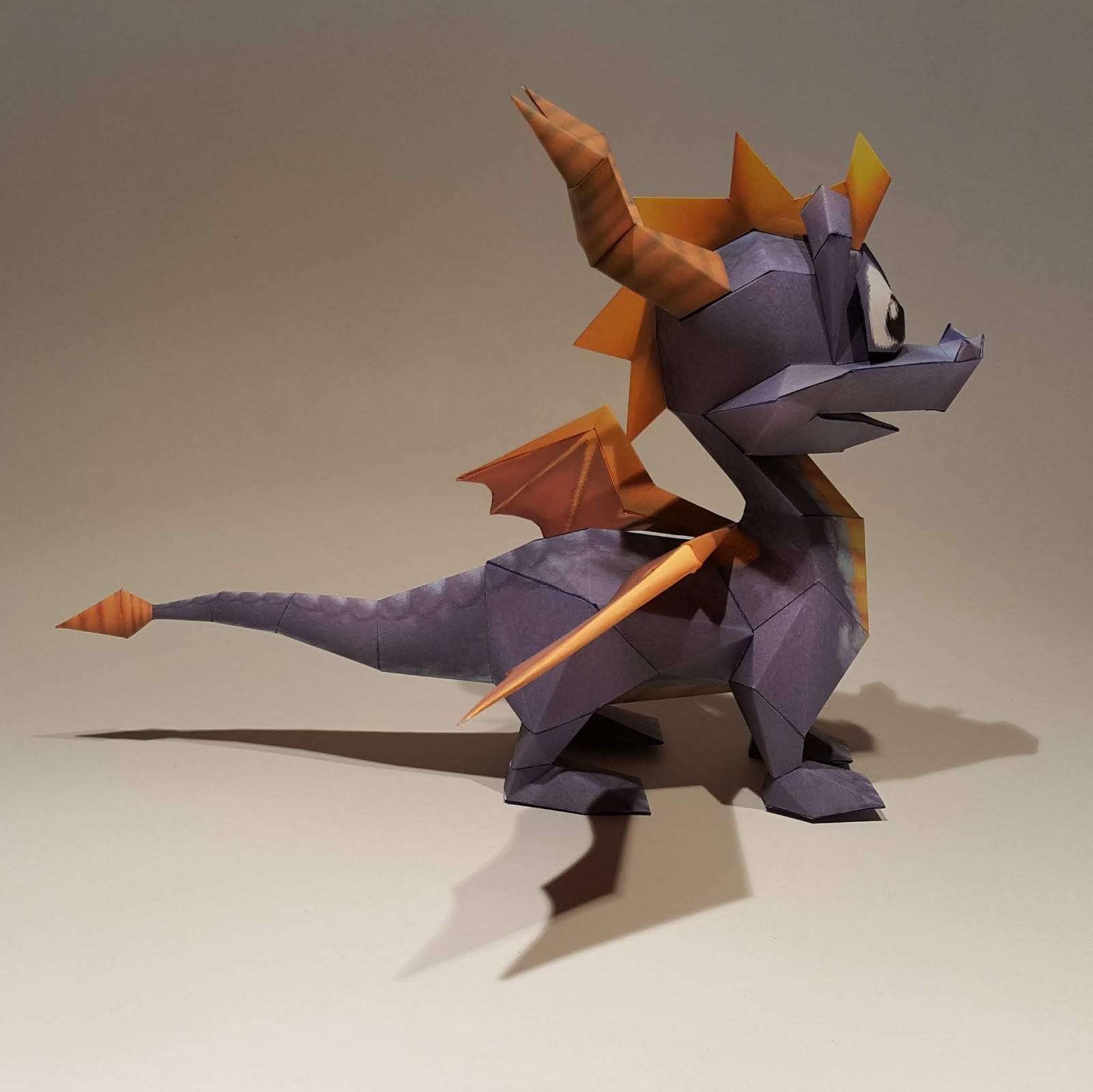 Spyro Papercraft: Spyro the Dragon