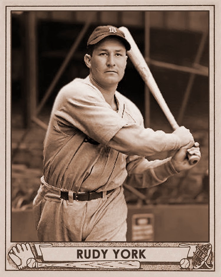 Bob Lemke's Blog: Filling the void in Rudy York's card legacy, Part 1