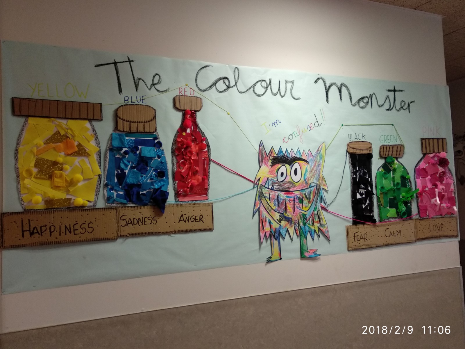 Blog for little ones: THE COLOUR MONSTER