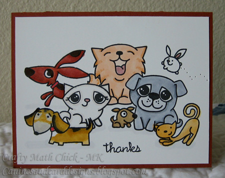 Canines & Card Designs: Vet Thank You