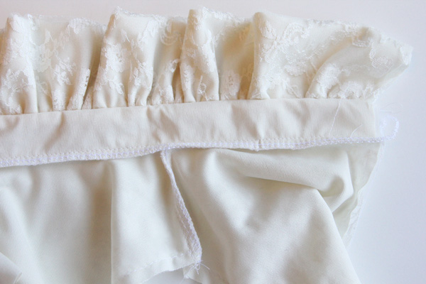 lace dress with ruffle collar pattern + tutorial - see kate sew