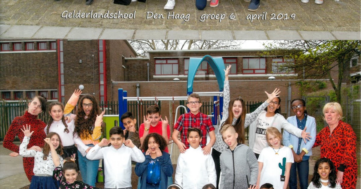 Website van groep 6 van de Gelderlandschool 2018-2019: klassenfoto!!