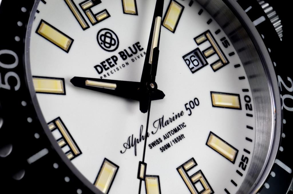 All Best Watches : DEEP BLUE Alpha Marine 500 T100 LUME DIAL