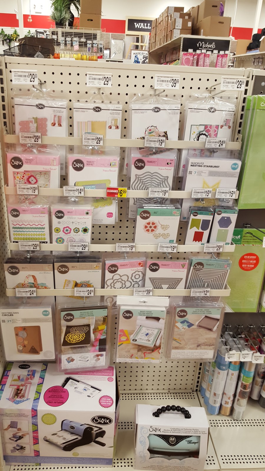 Loads of new stuff at Michaels this week. And more coming. Very Pic Heavy