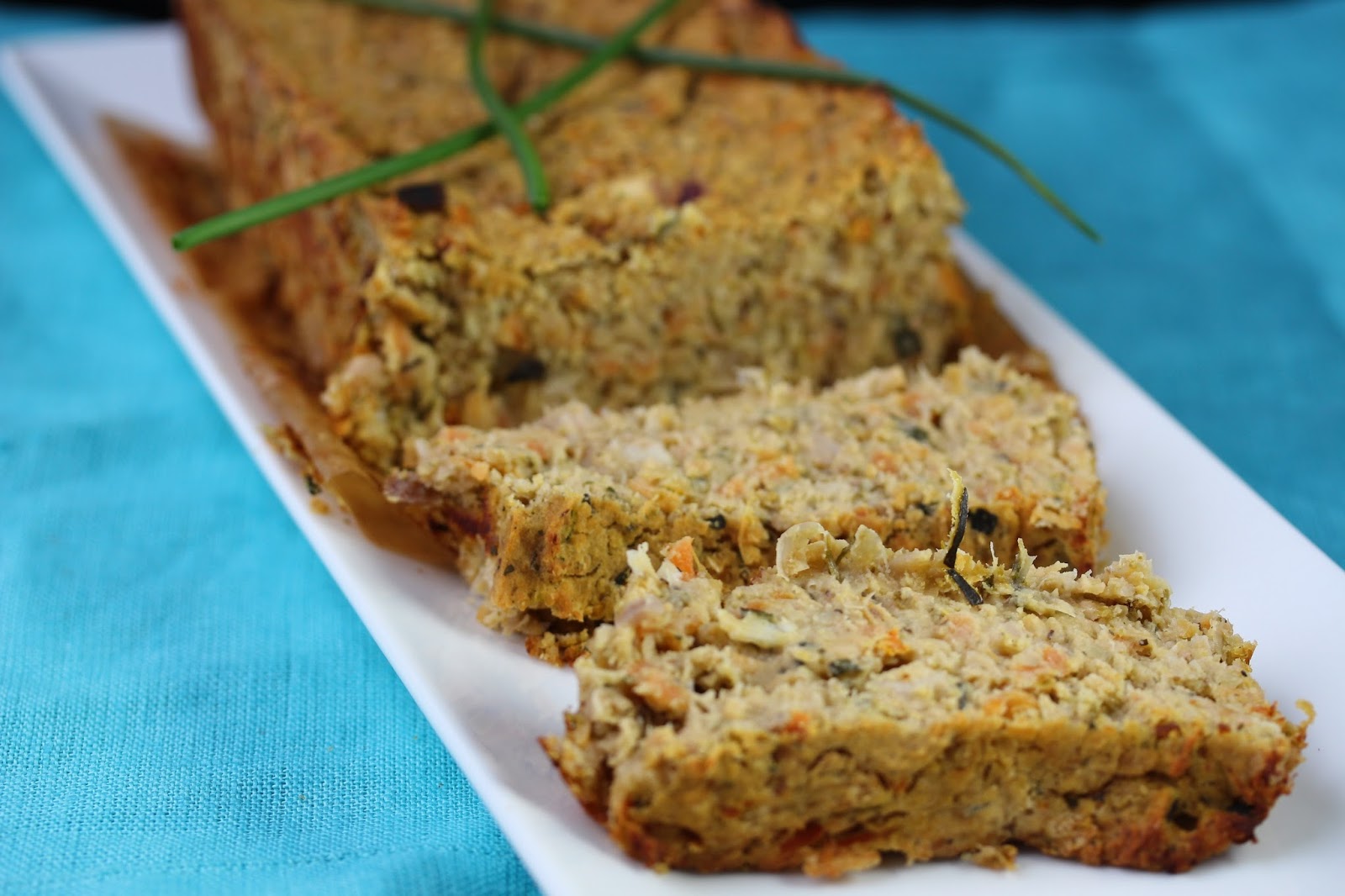 How To Cook A Chickpea Roast Loaf - Claire Justine