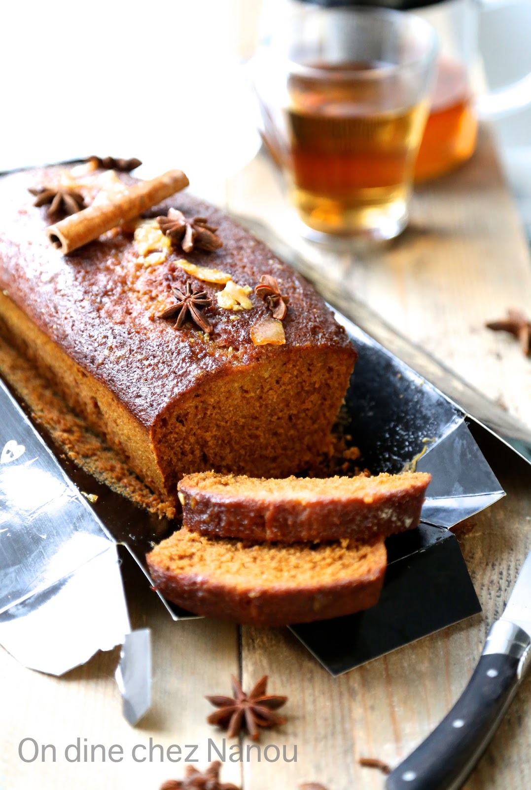 Cake pain d'épices de Thierry Mulhaupt / On dine chez Nanou