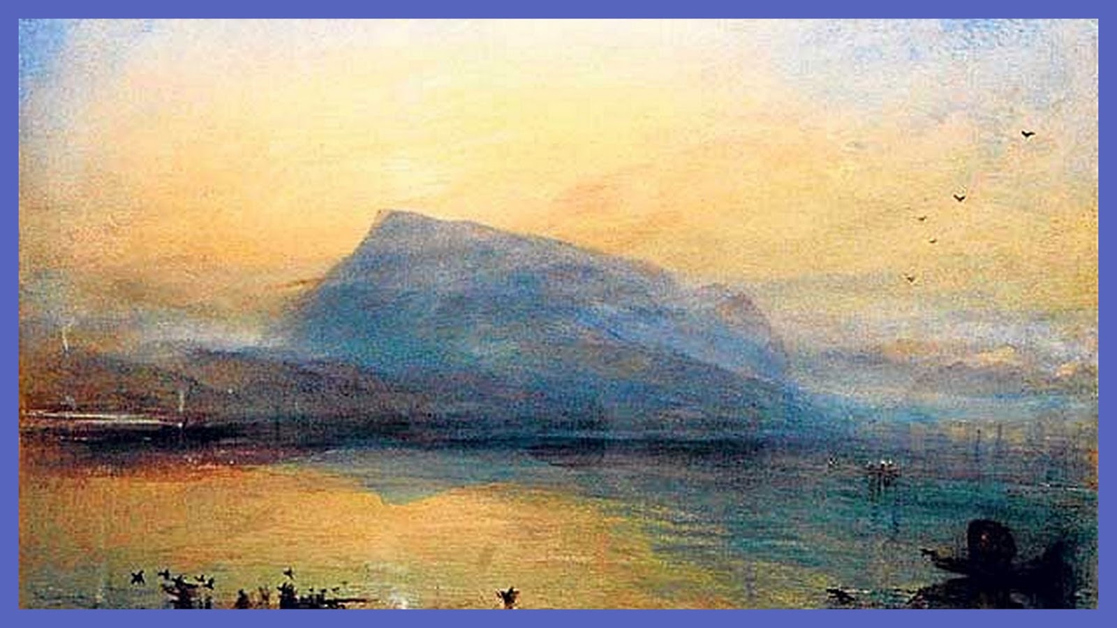 Re -Train Your Brain To Happiness: How JMW Turner Set Painting Free