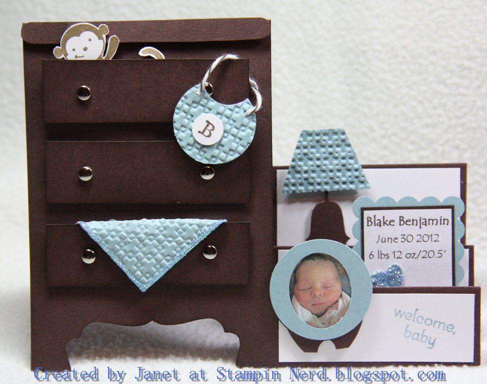 Stampin Nerd: Holiday Monday - Baby Post