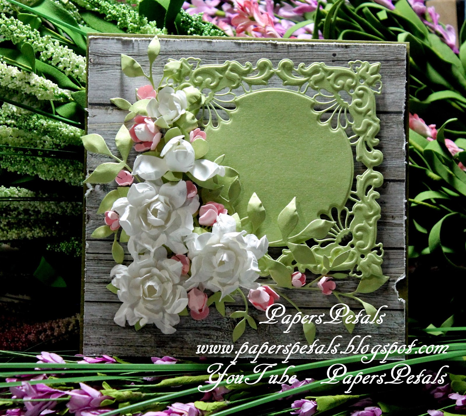 PapersPetals: Gorgeous Gardenia Tutorial