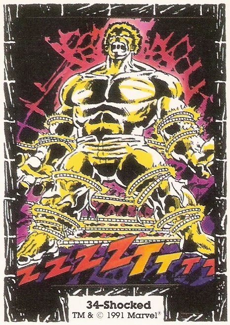 Cracked Magazine and Others: Incredible Hulk Trading Cards 1991