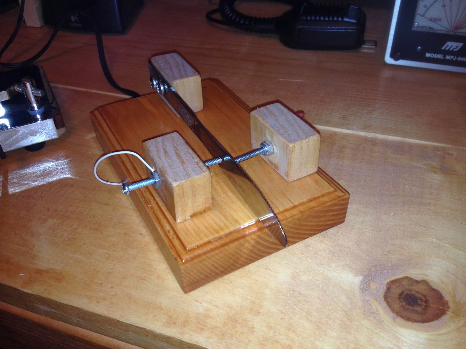 Adventures in Ham Radio: Homebrew CW Paddle: Cost $0
