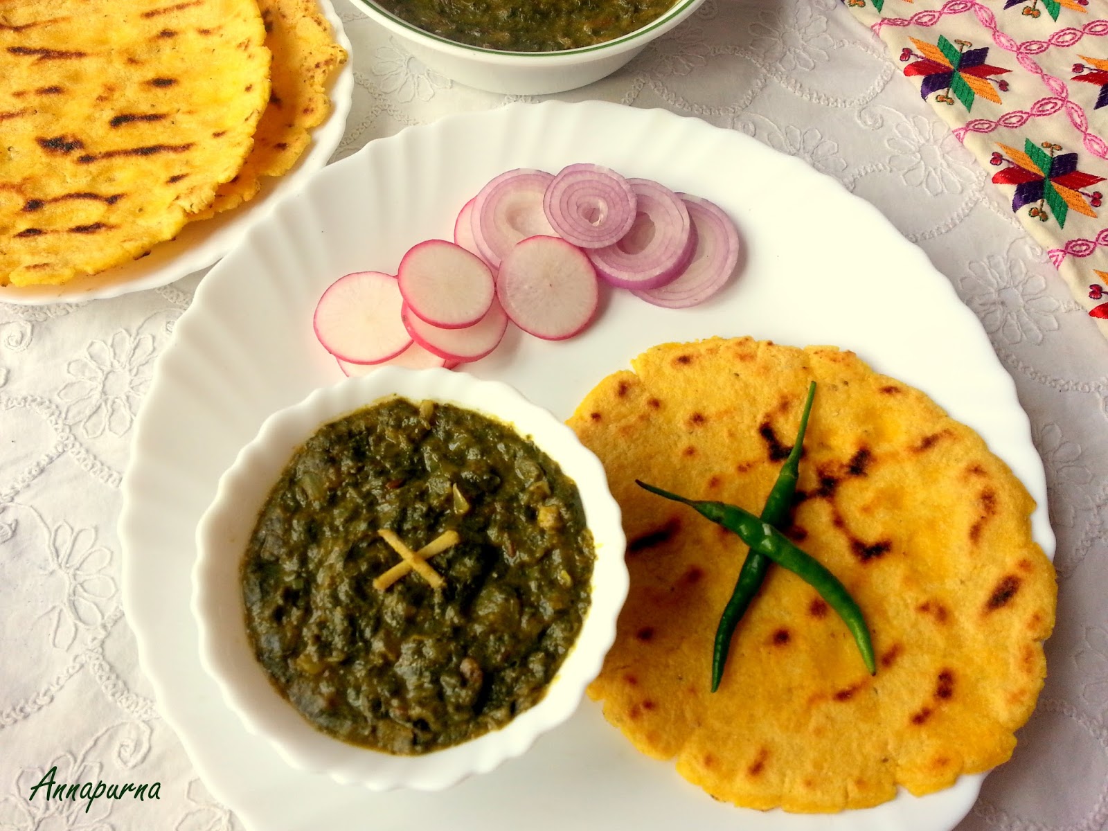 Annapurna: Sarso Ka Saag Recipe