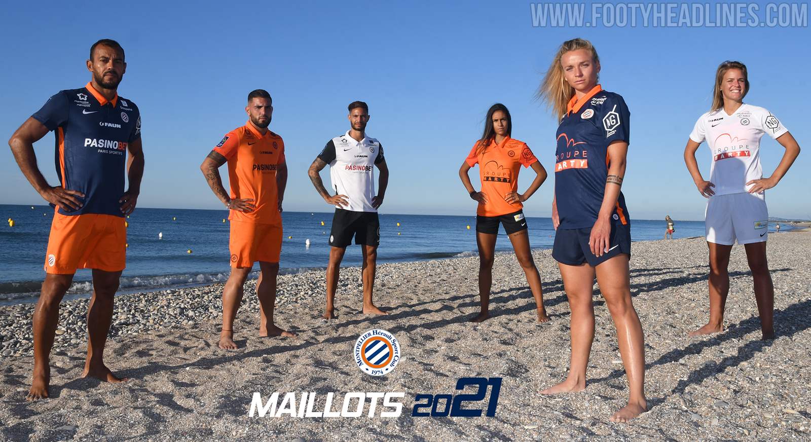 Montpellier 20-21 Home, Away & Third Kits Released - Footy Headlines
