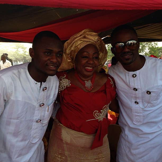 RealFlowz: Ini Edo at 2face&Annie's traditional wedding looking really good
