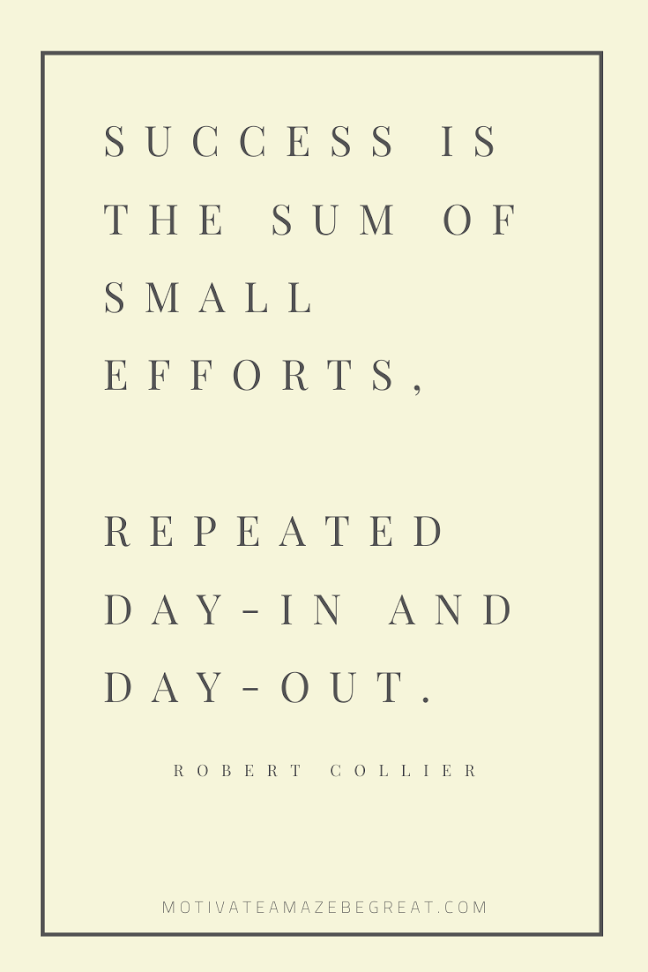 44 Short Success Quotes And Sayings In Slogan Format