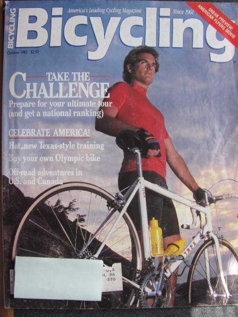 Kissena Track Racing: 1980s Bicycling magazine