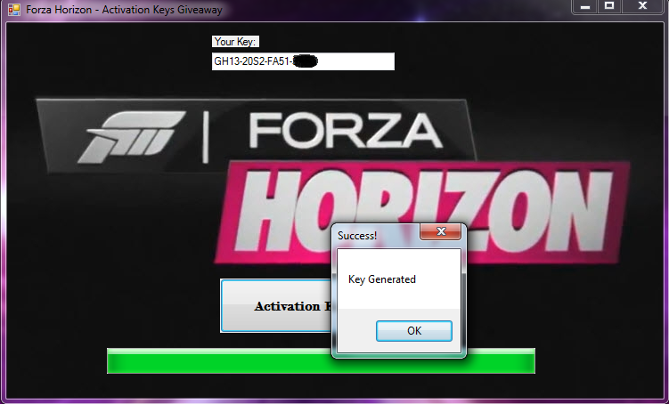 HackB: Forza Horizon - Activation Keys Giveaway