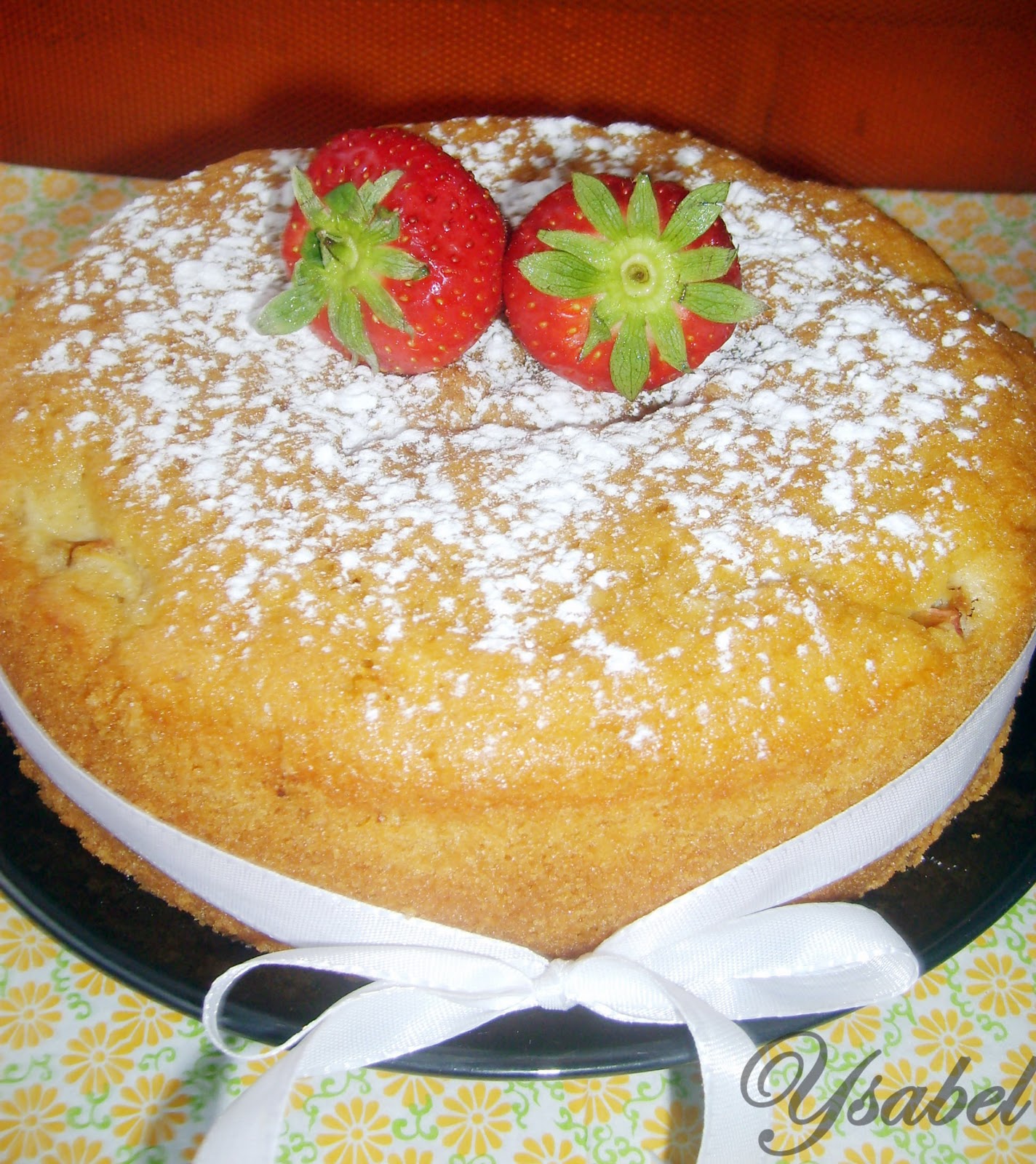 Cinnamon Tales: Bizcocho de Ruibarbo