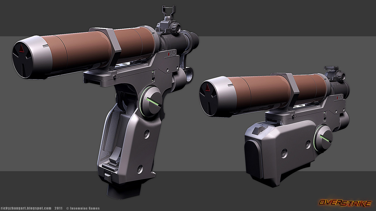 Ricky Zhang Art: Fuse (Overstrike) Character Assets 2011-2012