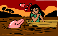 PLANETA AGUA: LA LEYENDA DEL BOTO (selva amazónica)