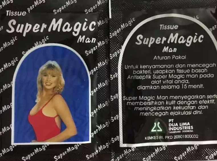 Magic Tissue (Tisu Magic) / Tissue Super Magic Man 100% Original