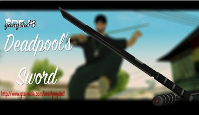 Deadpool's Sword | GTAind - Mod GTA Indonesia