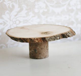 Morgann Hill Designs: Individual Cake Stands Made From Rustic Wood Tree ...
