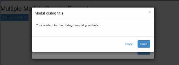 Multiple Modals Overlay -Multiple Popups on one page! Multiple Modals Overlay -Multiple Popups on one page!