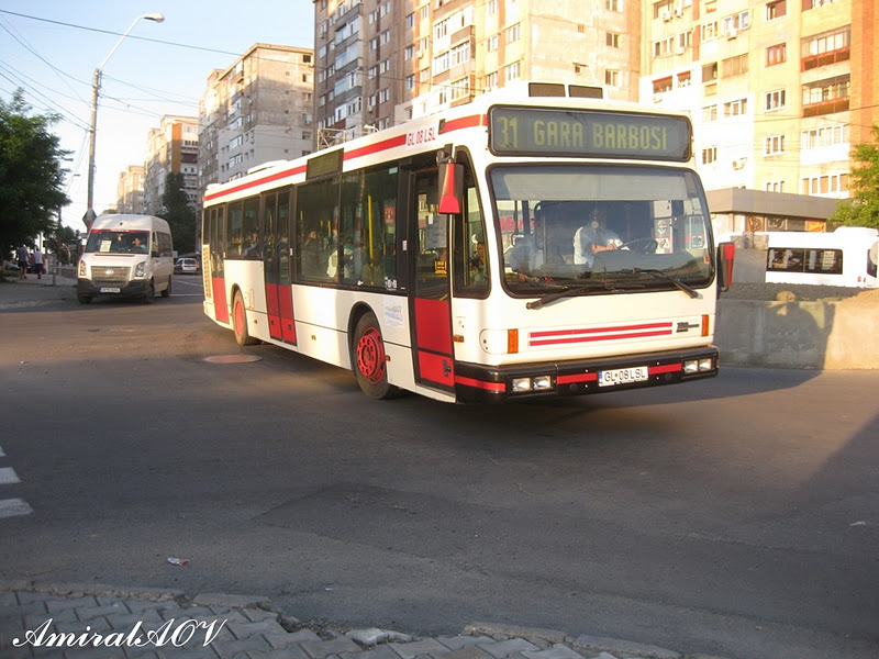 Despre transportul local din Galati: Autobuzele DAB / Den Oudsten B96 ...