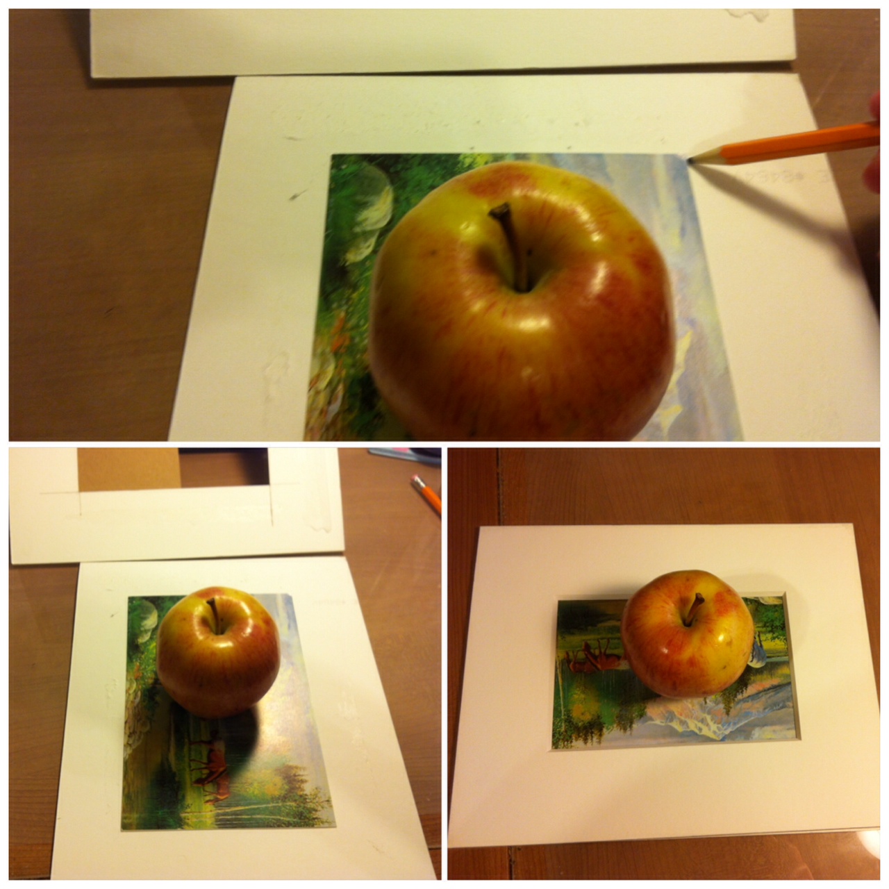 Inspiration and Originality Underlined: Mounting Paper Artwork - No ...