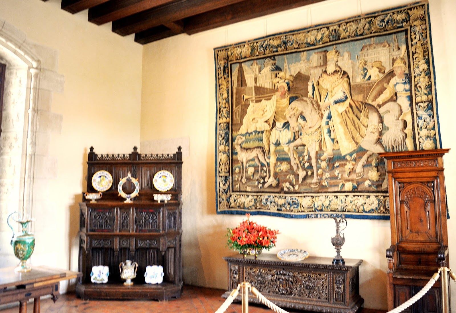 Song of Colours: France, Loire Valley - Château d’Amboise VI (The Interior)