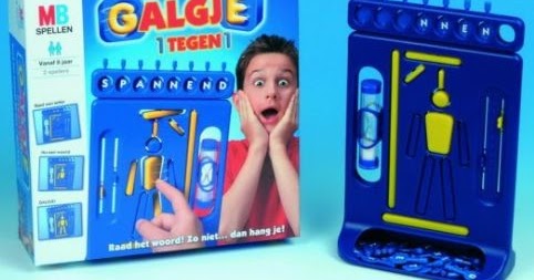 Galgje spel van MB / Hangman - Leuk Speelgoed 2024