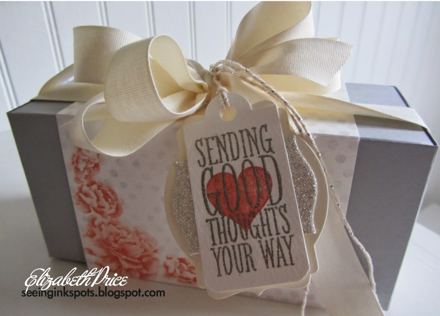 Seeing Ink Spots: Watercolor Wonder'ful' Gift Box