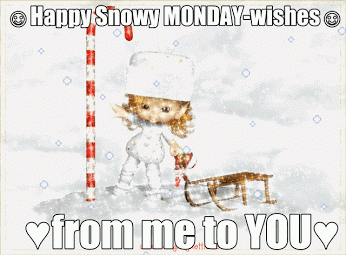 DesignByNettis: ♥Happy Snowy MONDAY-wishes from me to YOU♥